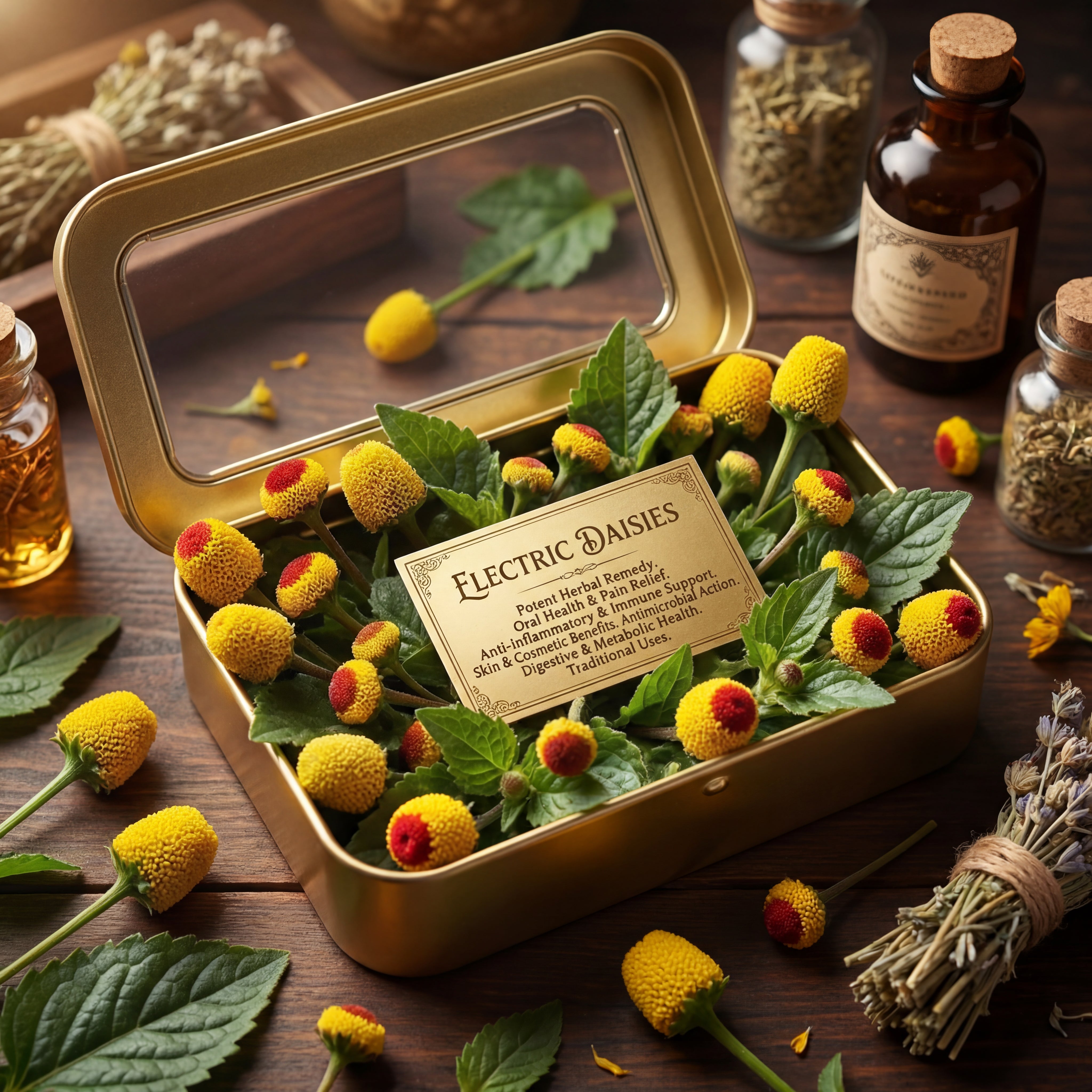 Freeze-Dried Electric Daisy – SO IONIC BOTANICALS